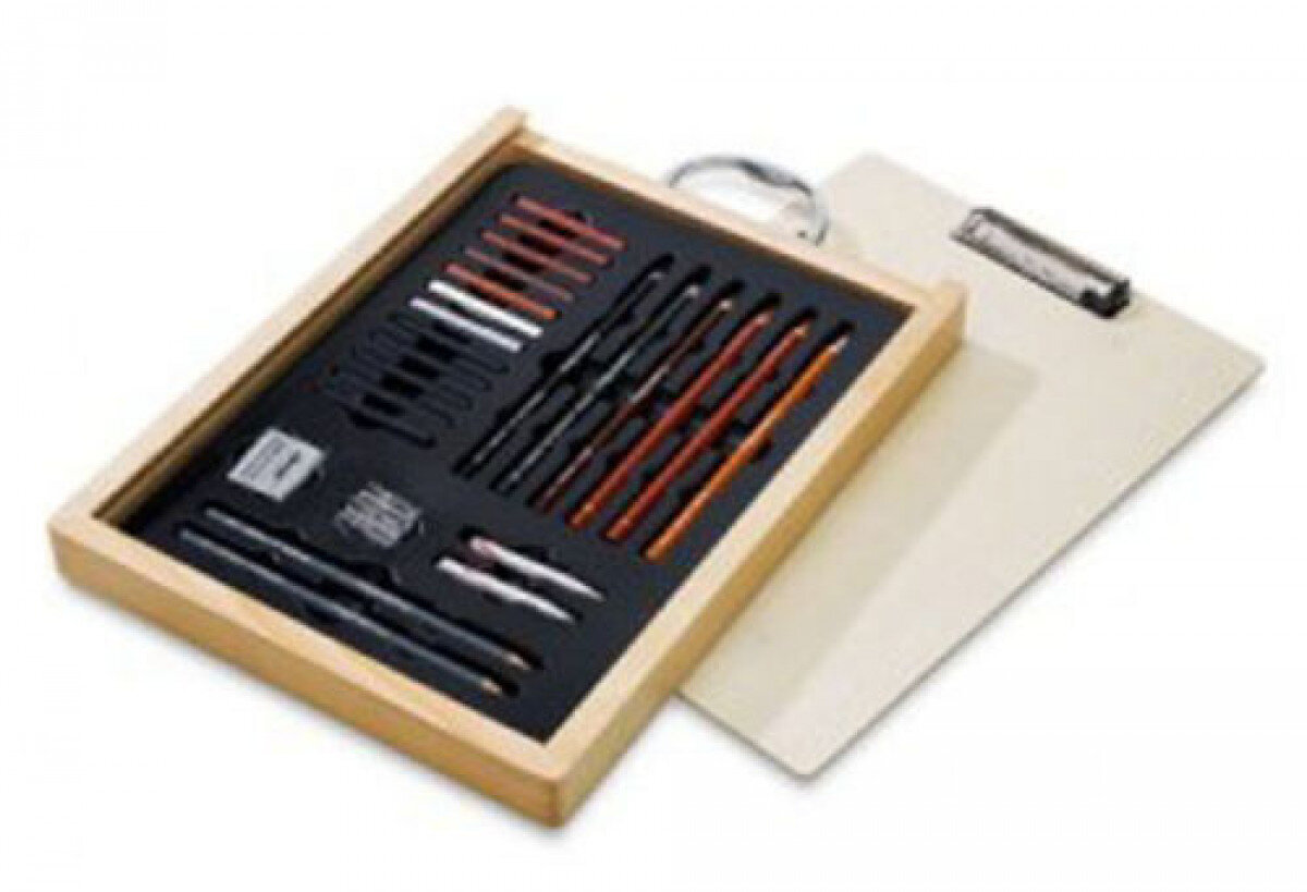 Conté à Paris Sketching Box with Clipboard – Clark Craft Products