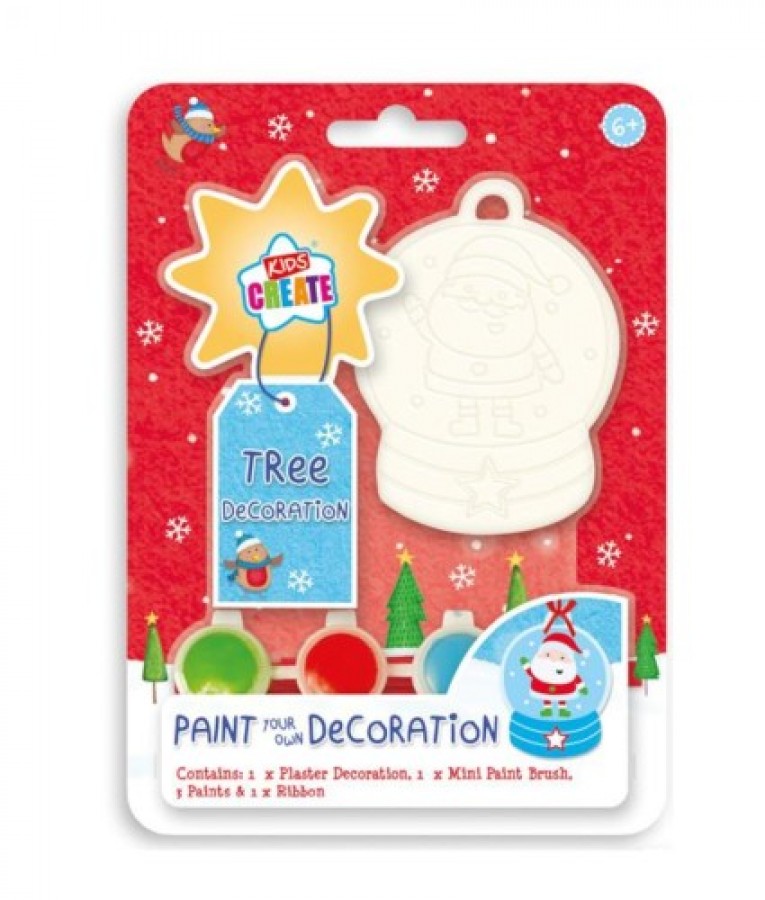 Paint Your Own Christmas Tree Decoration – Clark Craft Products