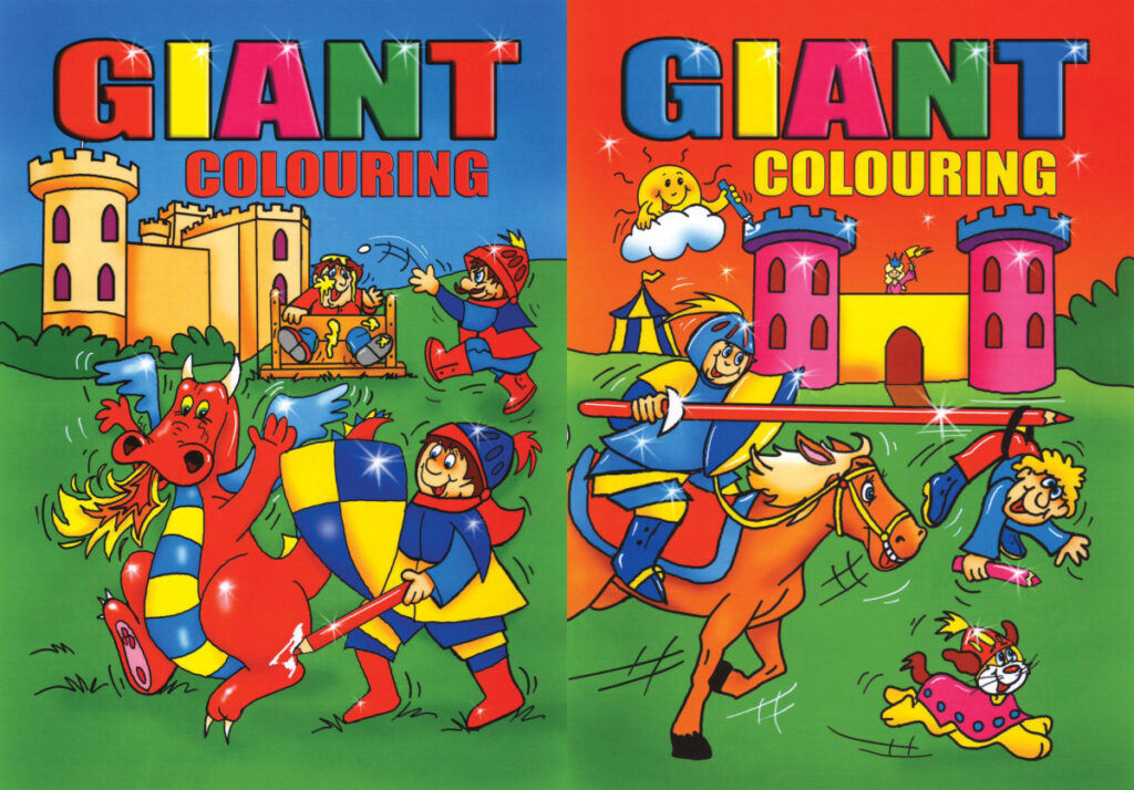 160 page Giant Colouring Book – Clark Craft Products