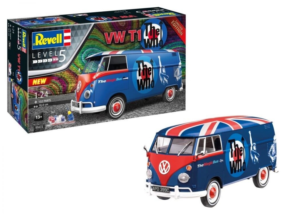 Revell VW T1 The Who Magic Bus Model Kit – Clark Craft Products