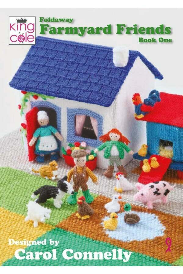 King Cole Foldaway Farmyard Friends Book One – Clark Craft Products