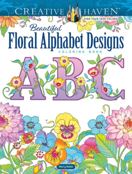 Beautiful Floral Alphabet Design – Clark Craft Products