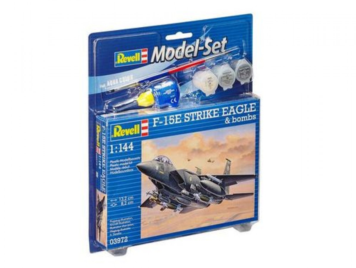 Revell F-15E Strike Eagle & Bombs Model Kit – Clark Craft Products